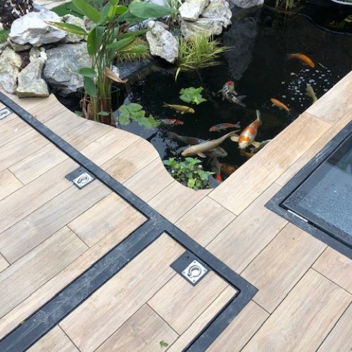 Bespoke Glass Floor & Pond Access Hatches Chiswick | London