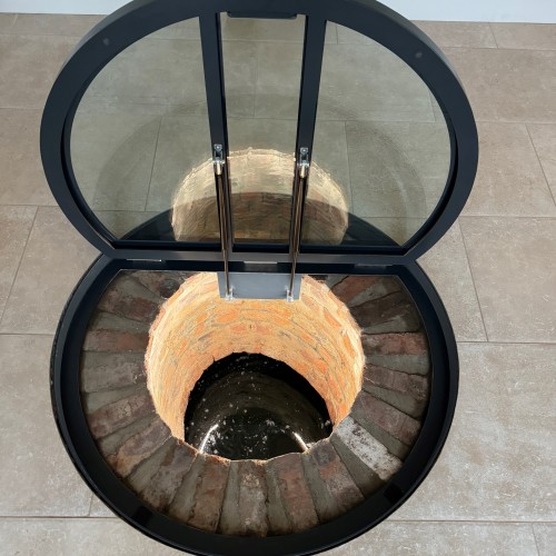 Hinged Glass Well Cover | Walk-on Access Hatch for Wells & Cellars