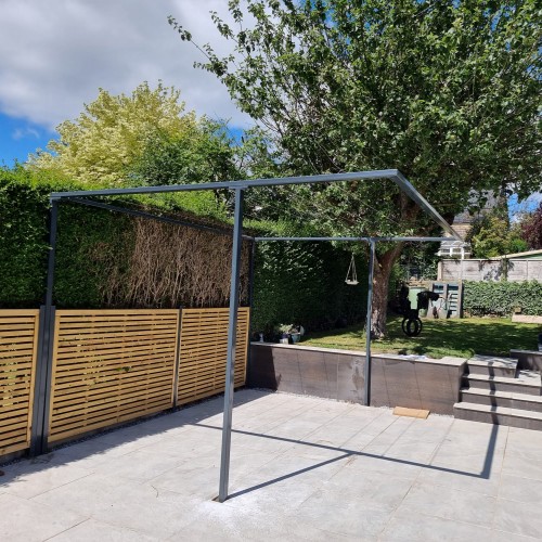 Bespoke Metal Pergola | UK Custom Outdoor - Dio-Met