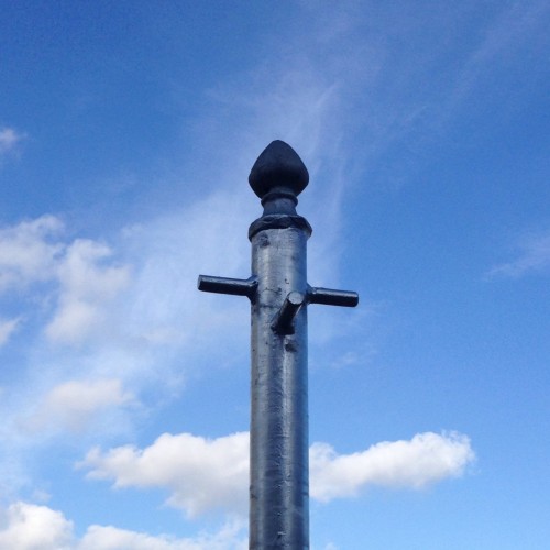 Washing Line Pole - Ornate Style