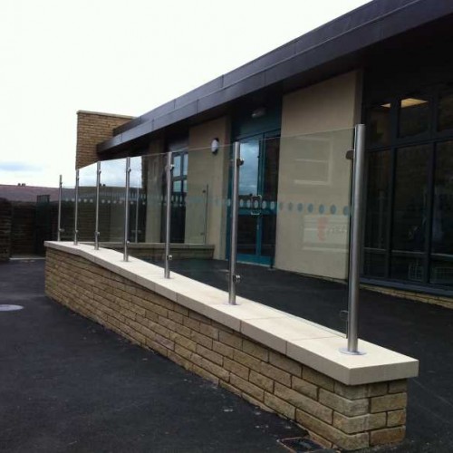 48mm Stainless Steel Handrail Tube - Brushed