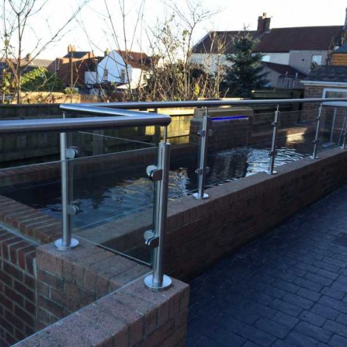 Baluster Base Plate With Cover