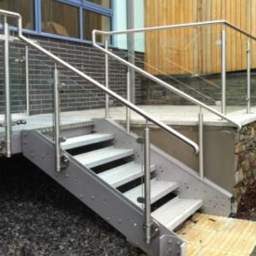 Handrail End Cap - Terminating Elbow Fitting