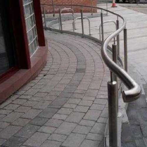 Handrail End Cap - Terminating Elbow Fitting