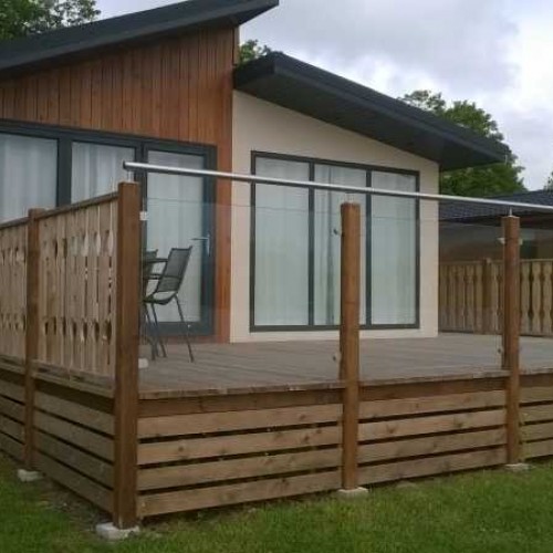 Inline Upstand Handrail Bracket