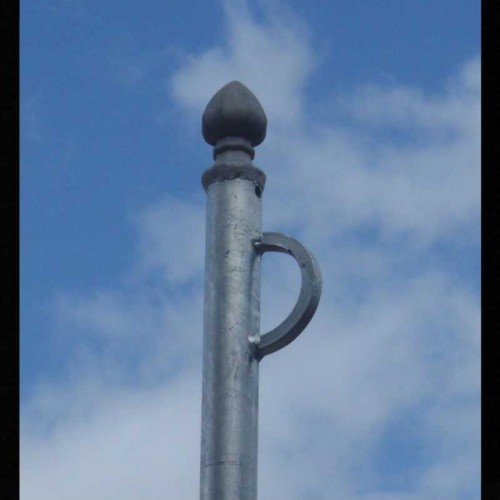 Washing Line Pole - With Loop and Cleat