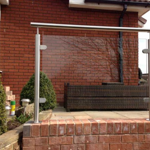 Handrail to Post Connector