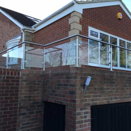 Handrail to Post Connector