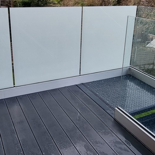Galvanized Steel Glass Balustrade System 9