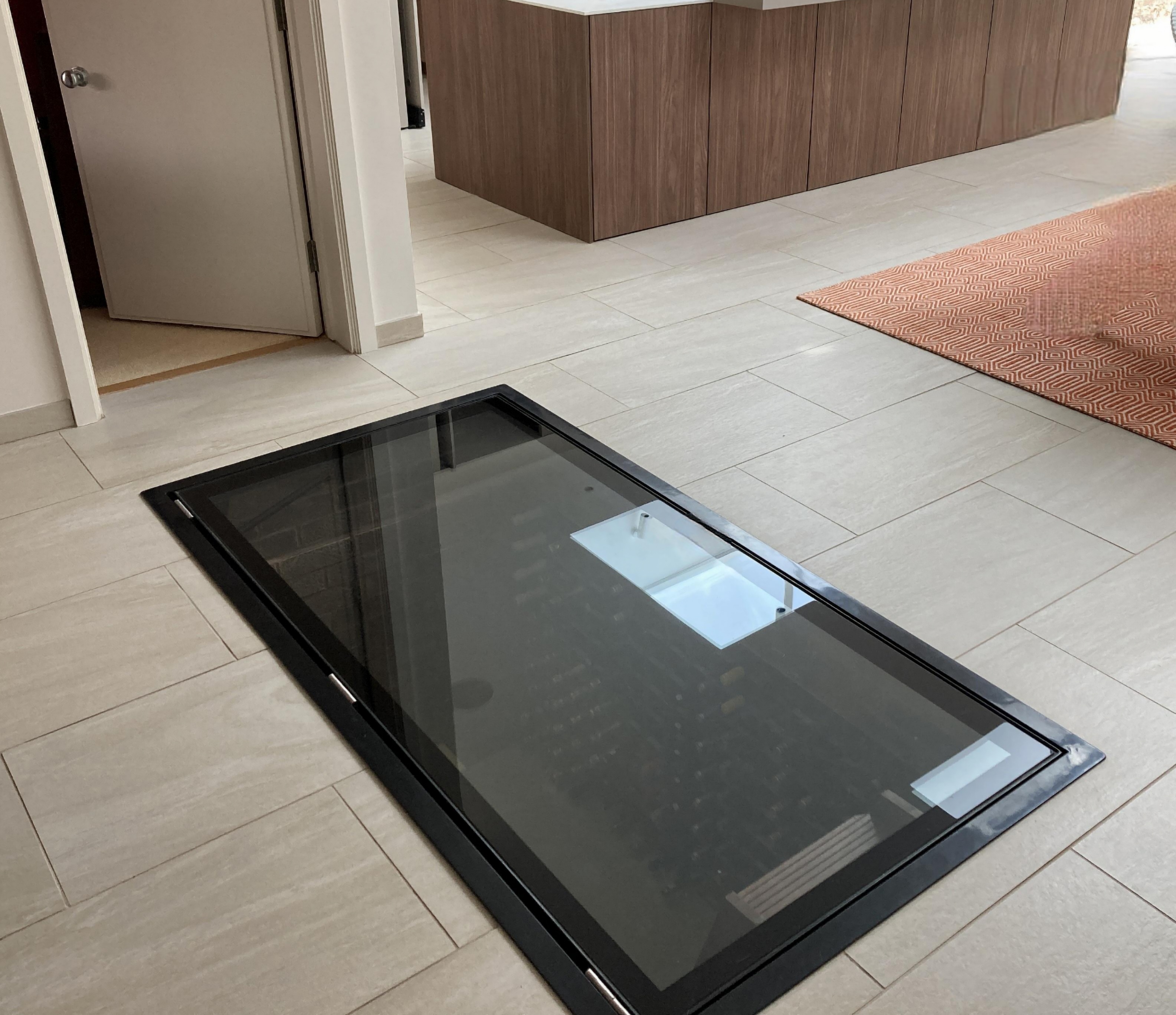 Stock Hinged Glass Floor Access Hatches